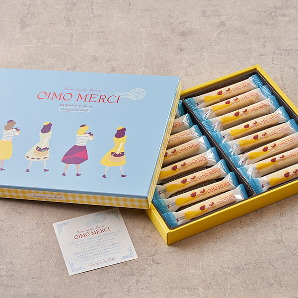 OIMO MERCI OIMOラング・ド・ロール16[OR16]【プチギフト】【おいしいお取り寄せ】 | 洋菓子詰合せ - イオンショップ