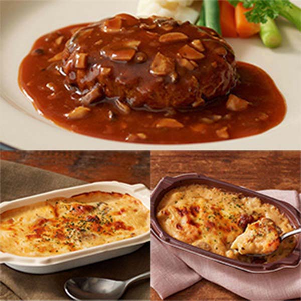 洋食バラエティコース 【グルメ定期便】RFFF洋食セット - イオンショップ